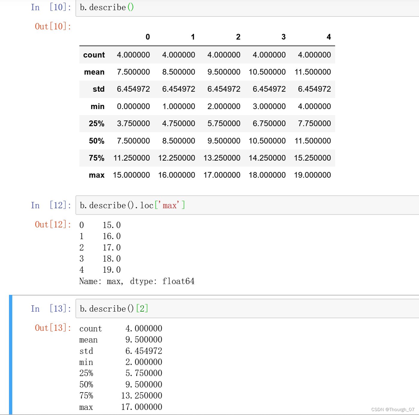 【笔记】嵩天数据分析 Pandas数据排序及统计分析嵩天 数据分析 Csdn博客