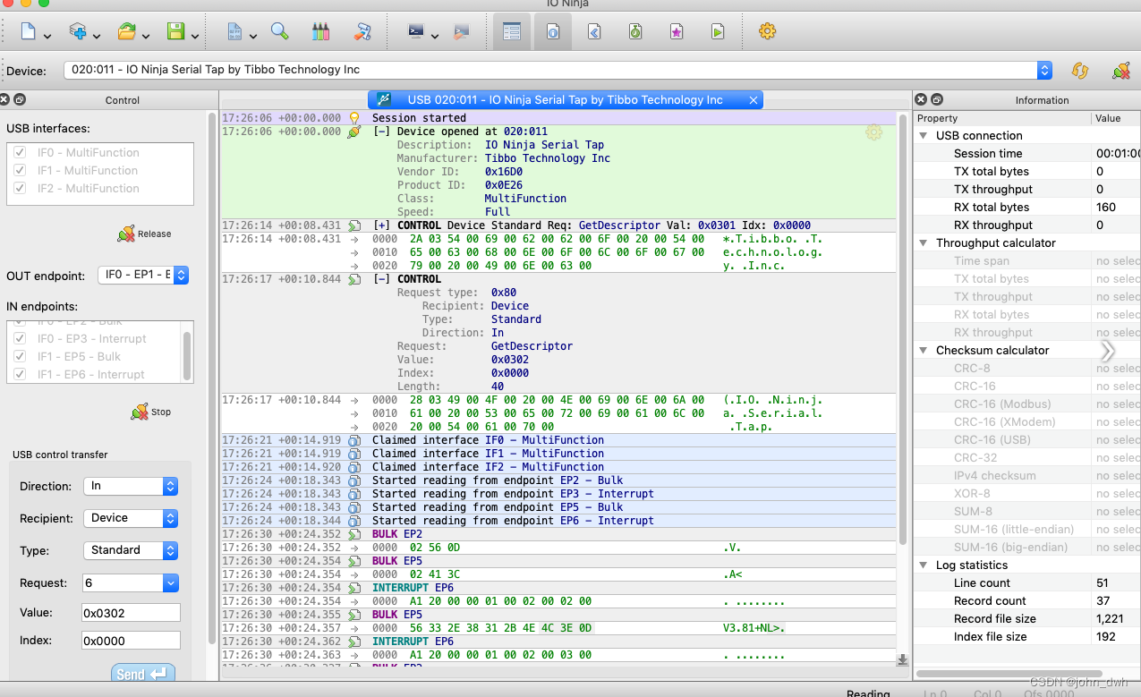 终端仿真器、协议分析器和 IO 监视器：IO Ninja 5.3.1 Crack-CSDN博客
