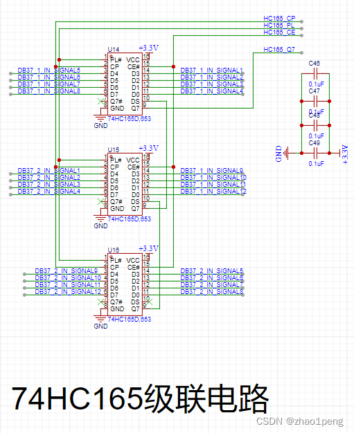 基于stm32HaL库读74HC165D,653级联的数据_74hc165d级联-CSDN博客