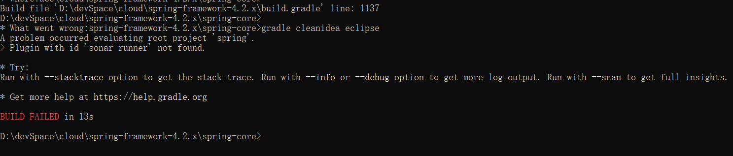 spring-framework-4.2.x（源码分析01）_could not resolve io.spring.gradle:docbook-referen-CSDN博客