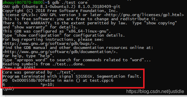 Win10 WSL2 Ubuntu18.04 发生 Segmentation fault 后，如何调试-CSDN博客