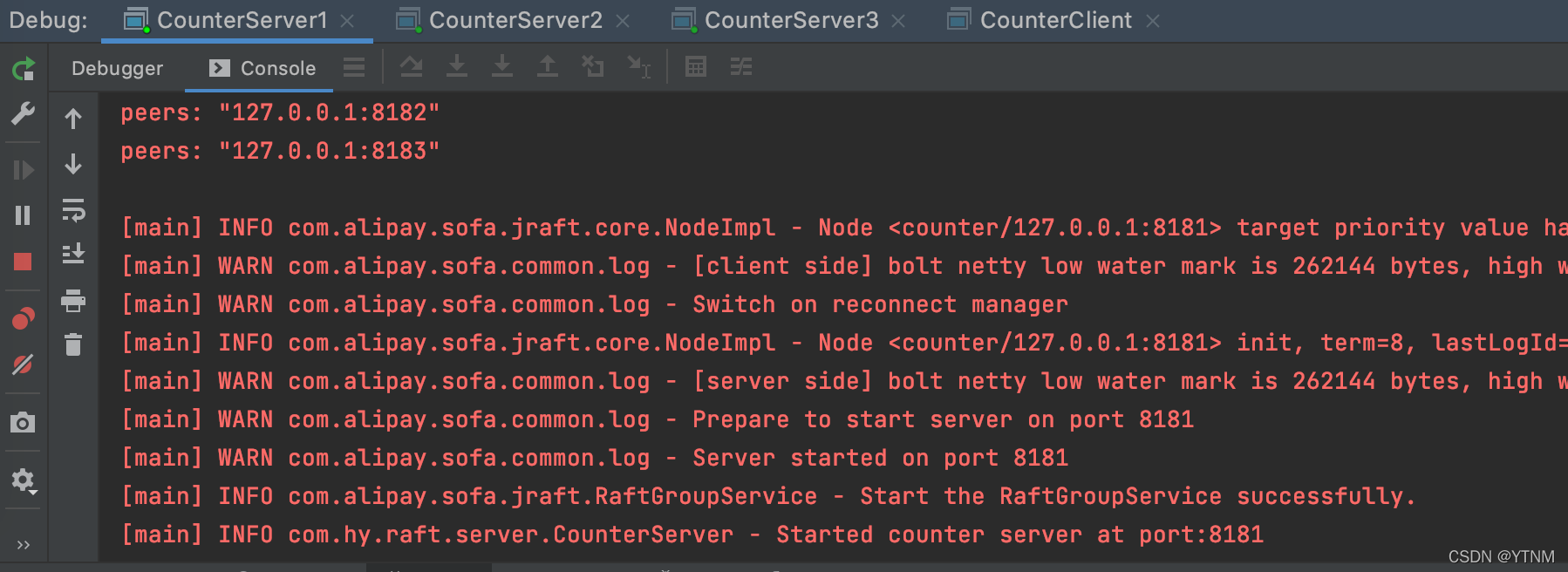 Raft算法_SOFAJRaft源码学习_（一、背景及选主演示）_jraft-rheakv-core-CSDN博客