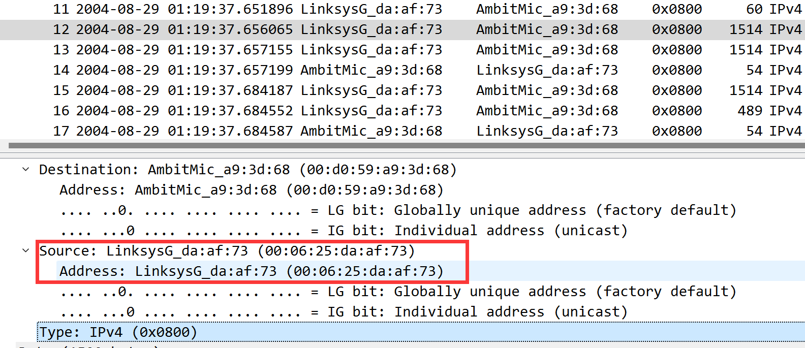 Wireshark Ethernet and ARP 实验—Wireshark Lab: Ethernet and ARP v7.0_第六章wireshark实验:ethernet and ...