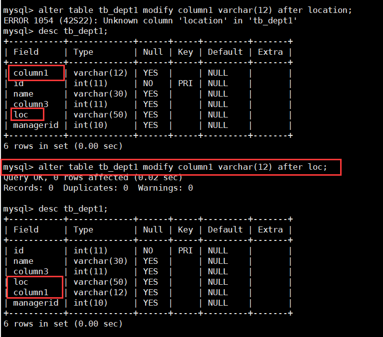5.数据表基本操作_使用desc语句查看数据表tb dept的表结构信息-CSDN博客