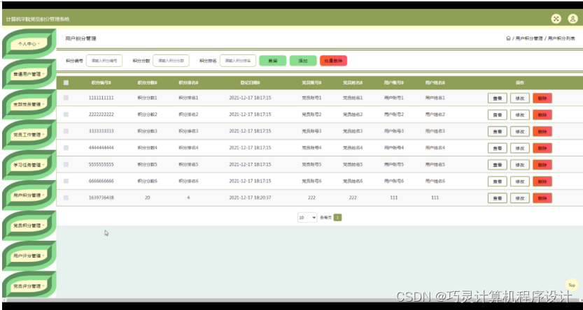 Django计算机毕业设计jspm计算机学院党员积分管理系统python(源码程序+lw+远程部署)_积分系统源代码下载jsp-CSDN博客