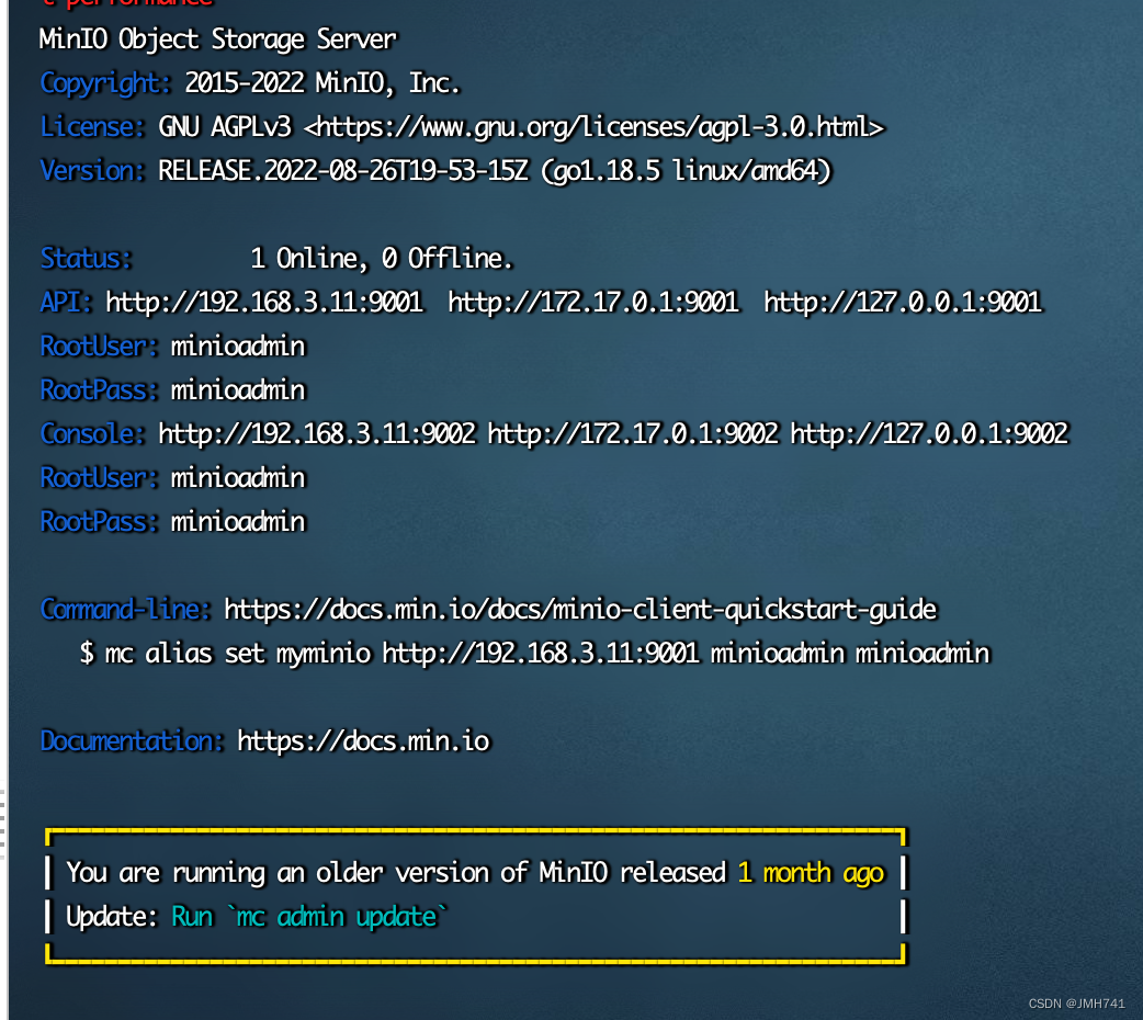 【minio部署】二进制和docker部署miniolinux版本minio控制台端口和服务端口配置 Csdn博客