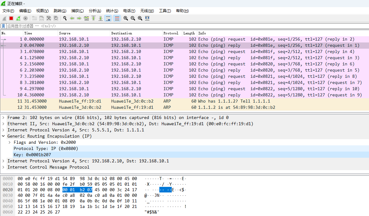 防火墙技术基础篇：基于eNSP配置GRE VPN_ensp tunnel-CSDN博客