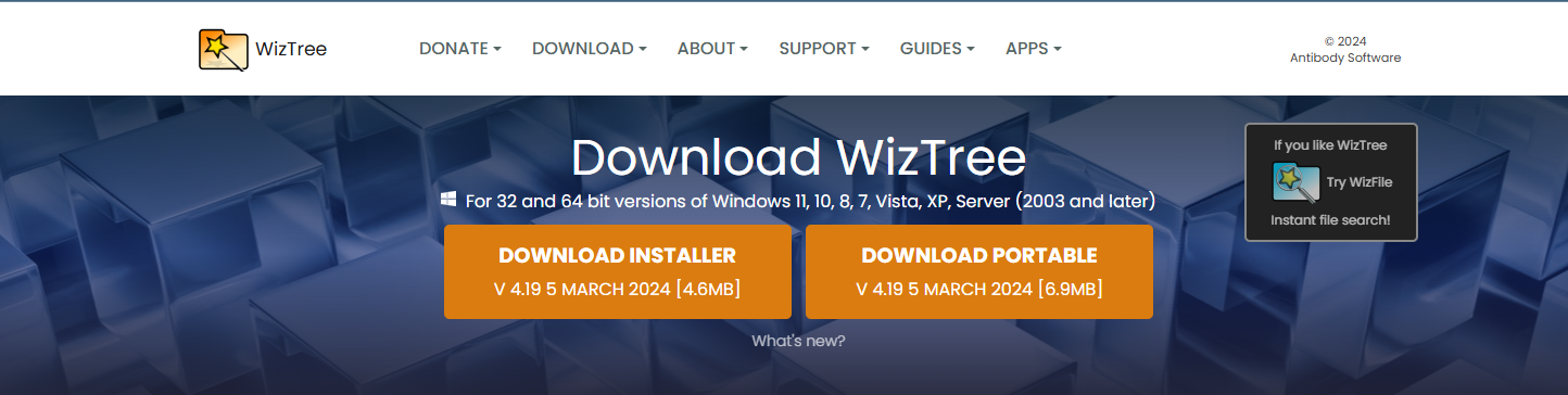 C盘满了怎么办？试试WizTree，让你的硬盘像新买的一样快！-CSDN博客