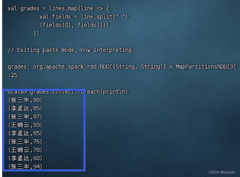 Spark RDD案例：分组排行榜_使用sparkrdd完成学生成绩-CSDN博客