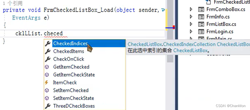 C# WinForm —— 14 CheckedListBox 复选列表框介绍-CSDN博客