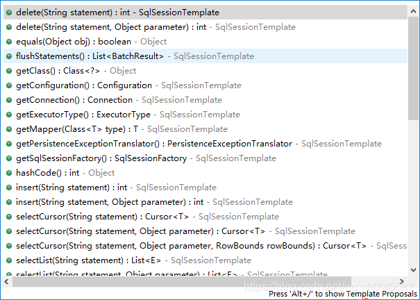 SqlSessionTemplate详解——Mybatis+Spring Boot整合-CSDN博客