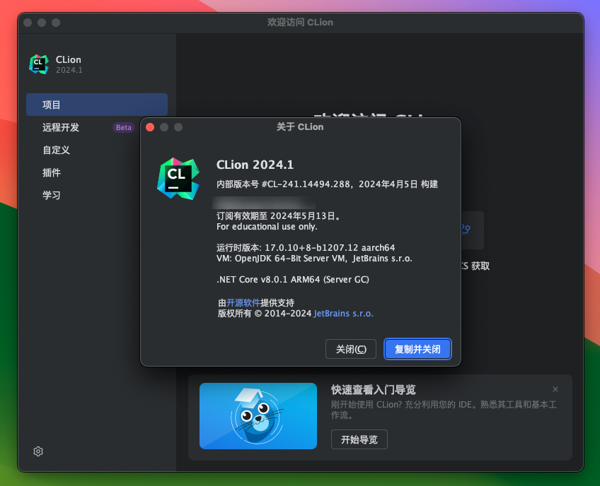 JetBrains CLion for Mac v2024.1 跨平台集成开发环境_mac clion2024.1下载-CSDN博客