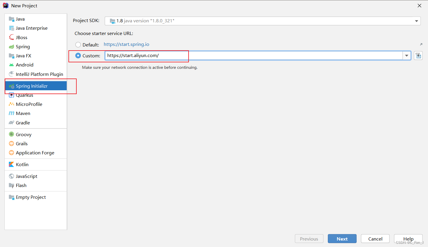 第一个Spring项目无法创建Cannot download ‘https://start.spring.io‘: connect timed out_建立不了spring项目-CSDN博客