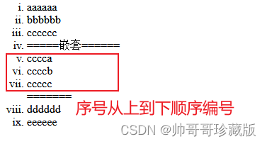 css 计数器： counter-reset_count-reset-CSDN博客