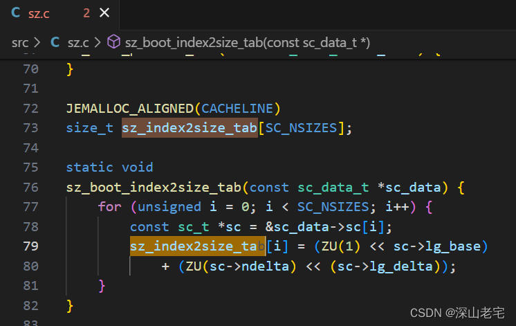 九浅一深Jemalloc5.3.0 -- ②浅*size class-CSDN博客