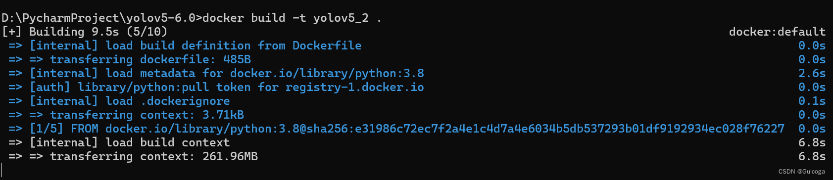 本地（Windows）Yolov5项目使用docker部署至远程服务器Linux_yolo部署到服务器-CSDN博客