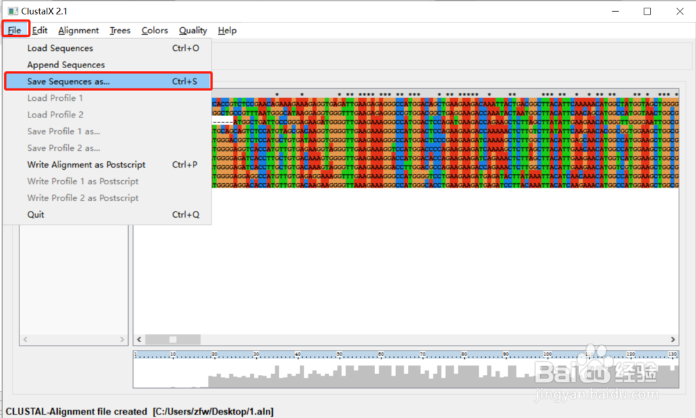 多序列比对---ClustalX比对GeneDoc美化_clustalx多序列比对-CSDN博客