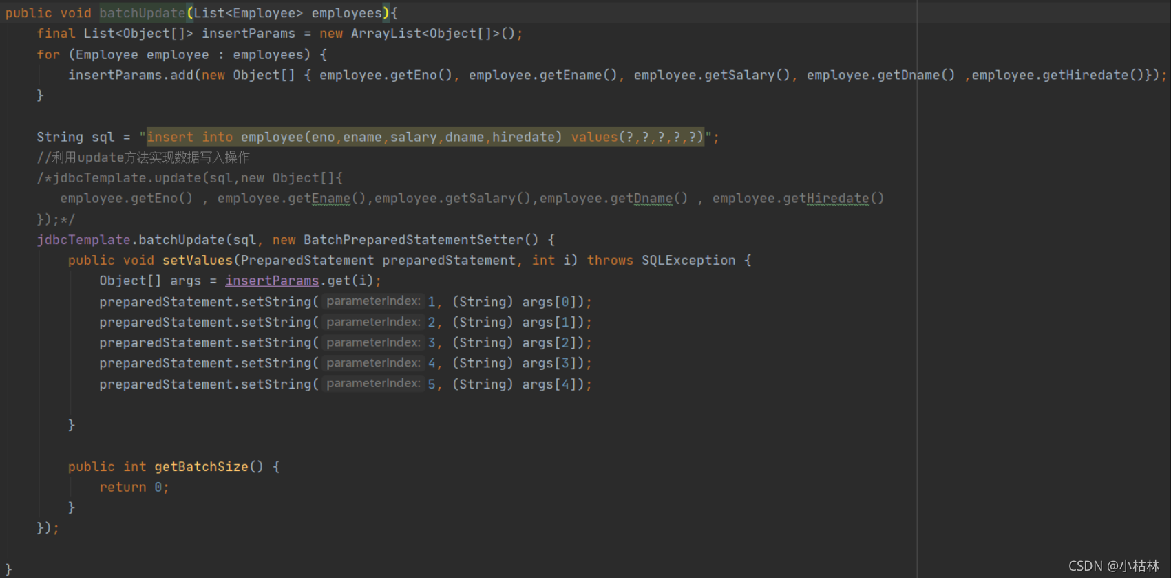 附加：【原始JDBC】，【DbUtils】，【mybatis】，【Spring JDBC】批处理；（还没写，不要看……）-CSDN博客
