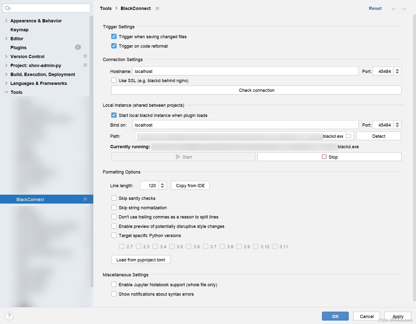 pycharm/vscode 配置black和isort_vscode isort-CSDN博客