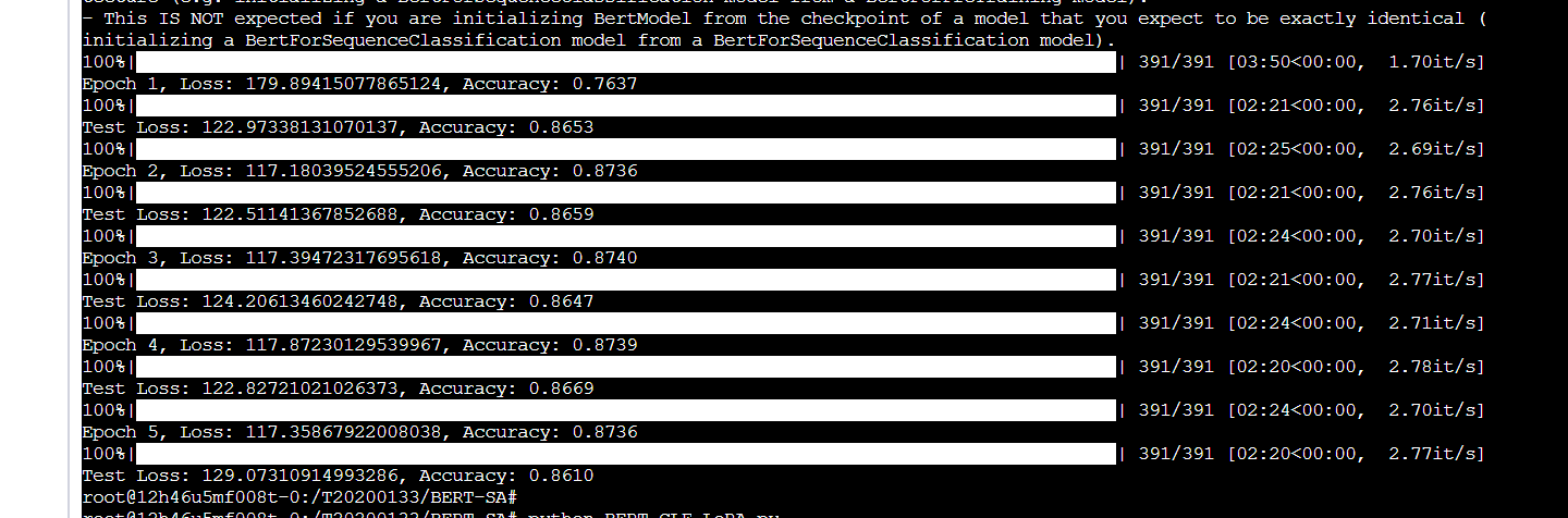LoRA:大模型的低阶自适用（使用BERT在IMDB数据集上运用LoRA微调）_bert lora-CSDN博客
