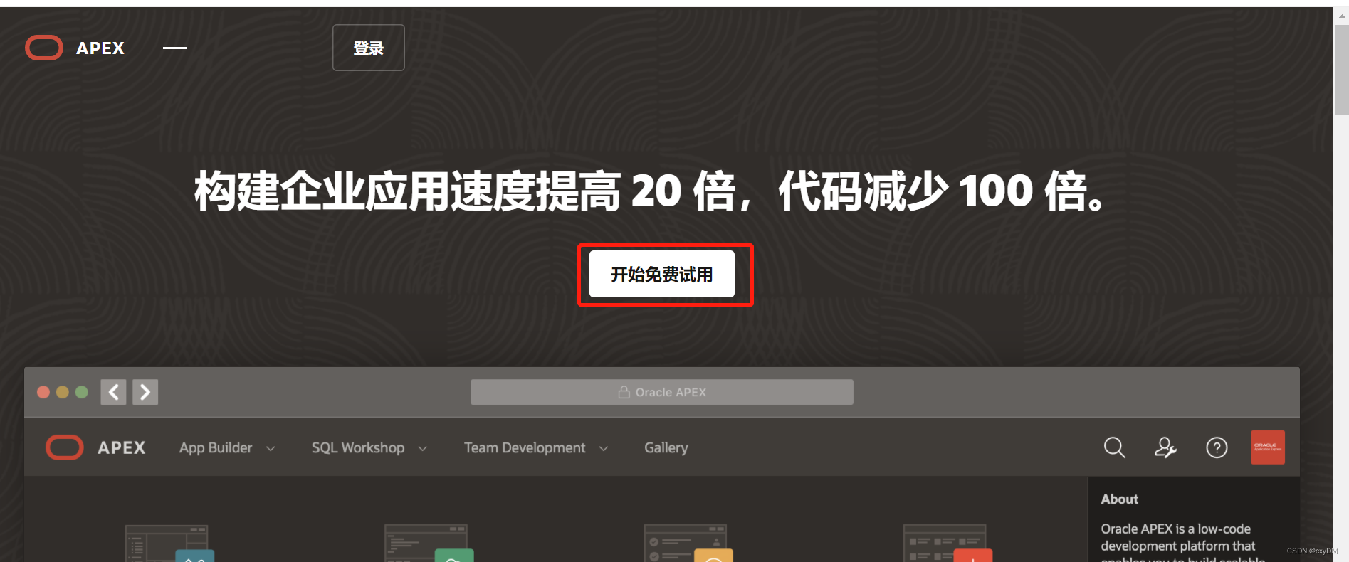 Day 01 注册、使用plsql在线编辑工具oracle Apexoracle在线编辑器 Csdn博客