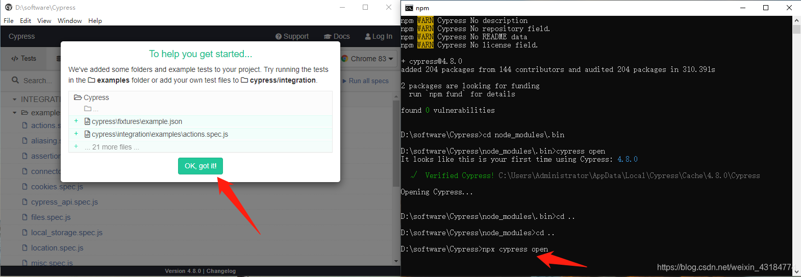 windows环境下通过npm安装Cypress_npm cypress-CSDN博客