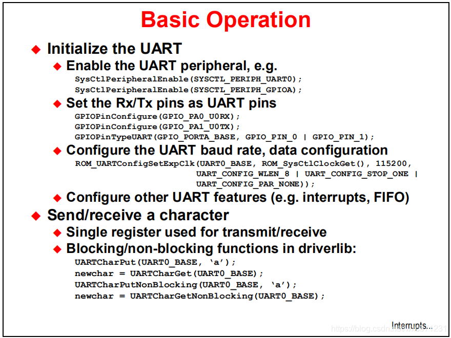 TM4C123G学习记录(6)--UART_tm4c123g 蓝牙 csdn-CSDN博客