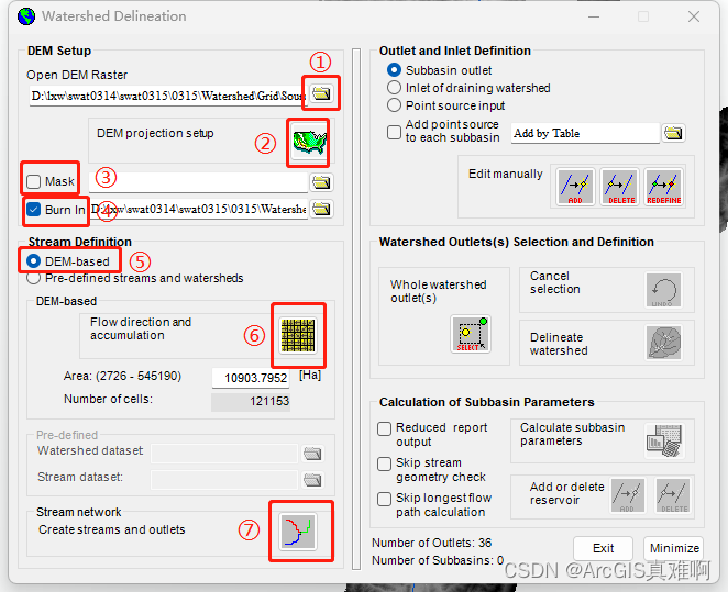 （二）SAWT模型——软件下载及HRU划分_swat模型下载-CSDN博客