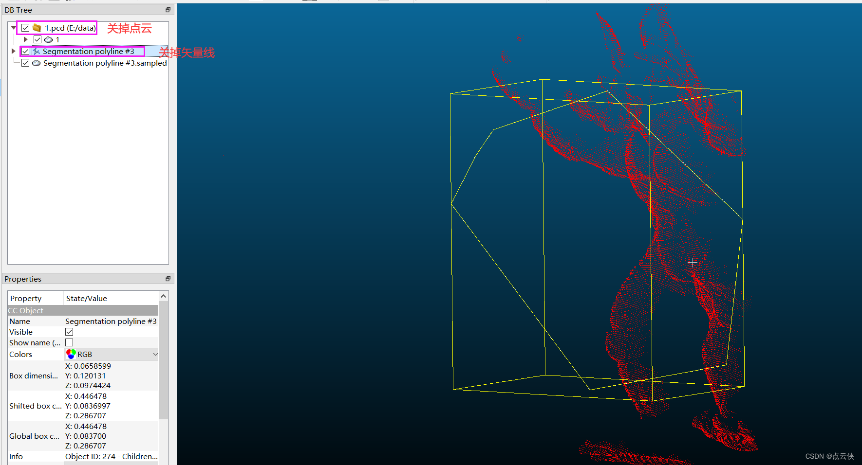 CloudCompare——矢量线采点【2025最新版】_cloudcompare sample points原理-CSDN博客