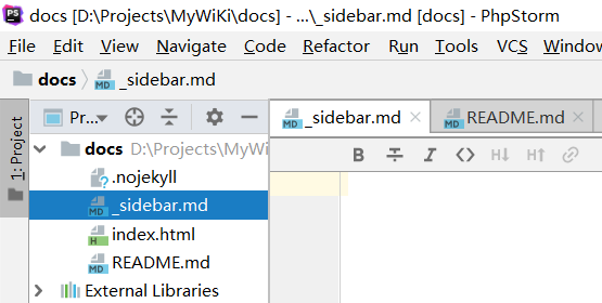 使用docsify+Git搭建自己的WiKi网站_git wiki-CSDN博客