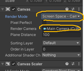 unity | Game界面Canvas模式和相关的相机基础-如何在Game界面上显示两个相机画面_unity canvas显示在屏幕左边-CSDN博客