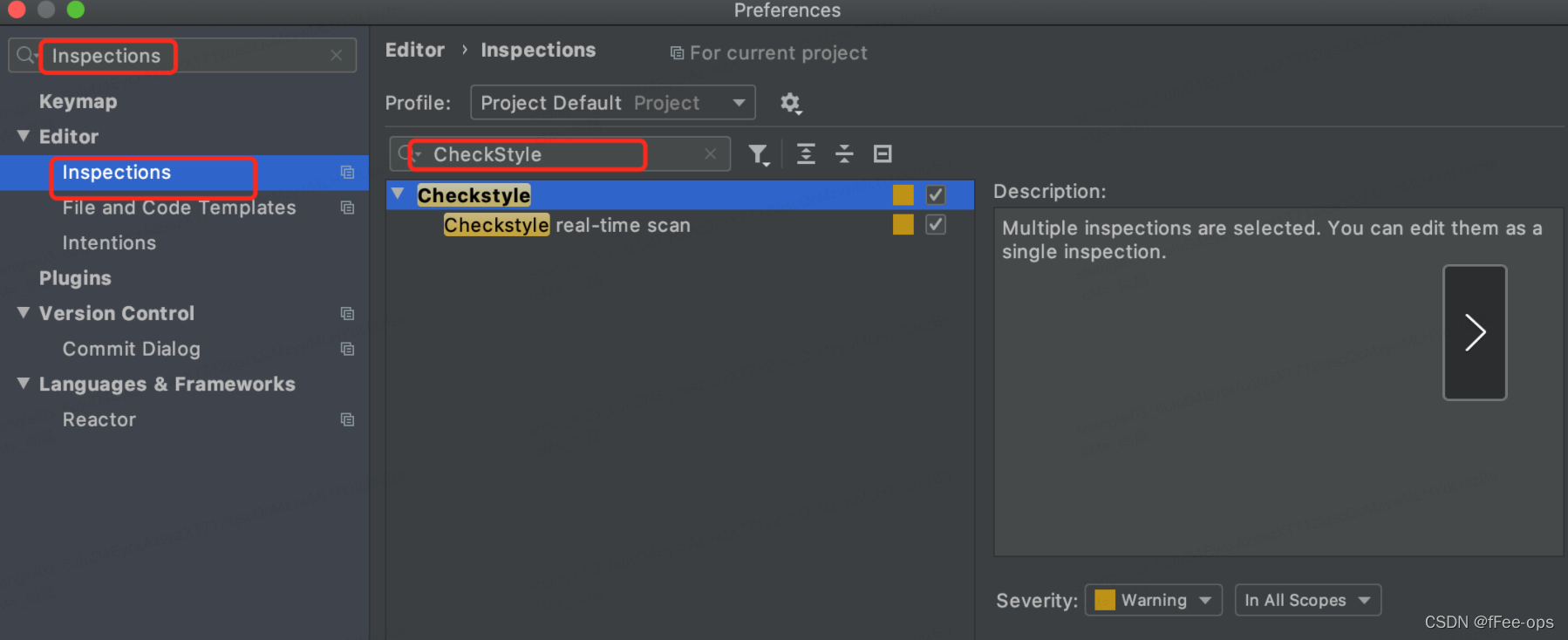 IDEA 中CheckStyle安装及使用_checkstyle-idea-CSDN博客