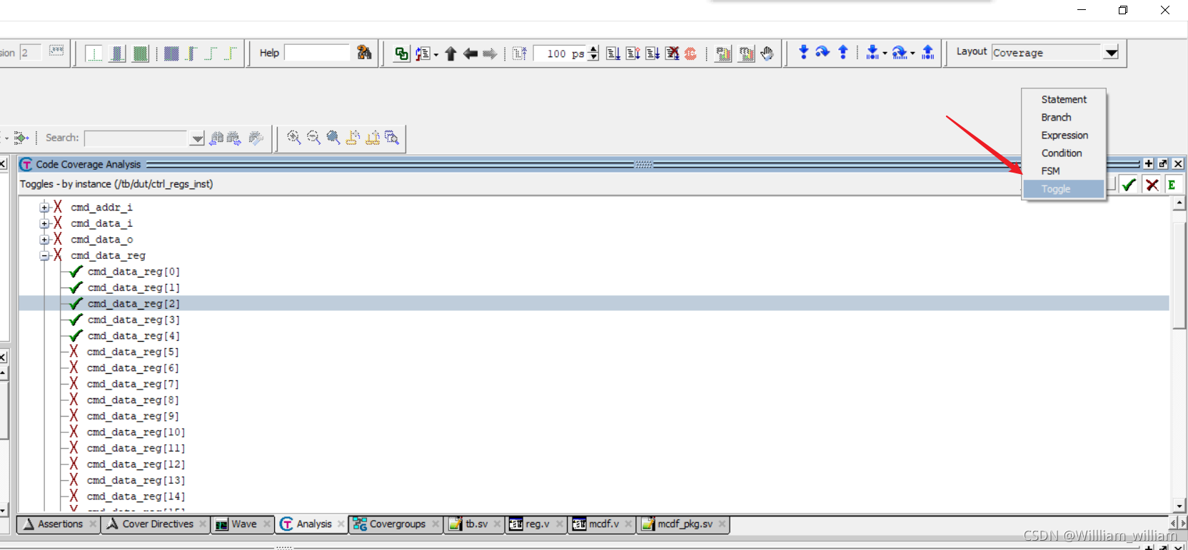SystemVerilog学习之路（8）— QuestaSim里覆盖率的查看_questasim 生成覆盖率-CSDN博客