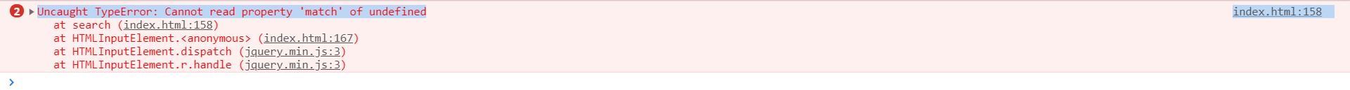 Cannot read property ‘match‘ of undefined_cannot read property 'match' of undefined-CSDN博客
