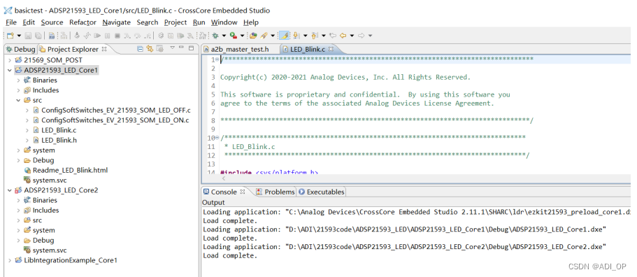 手把手教你开发ADSP-21593（EV-21593-SOM+AD-EXKIT开发板）_adsp21593-CSDN博客