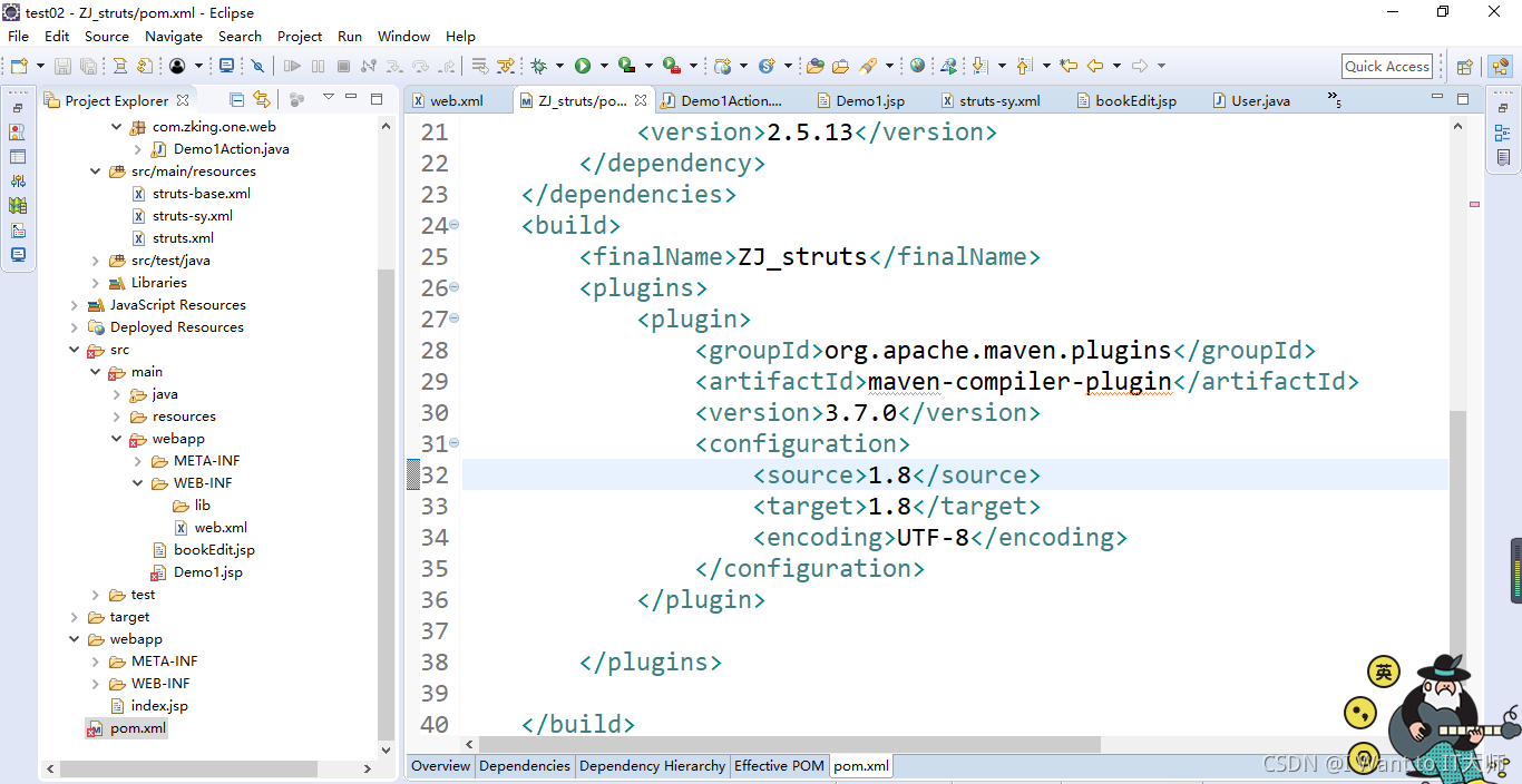 SSH框架之Struts详解：配置、动态调用与参数传递-CSDN博客