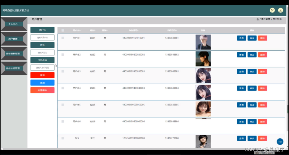java/jsp/ssm网络身份认证技术及方法【2024年毕设】_java网络身份认证系统-CSDN博客