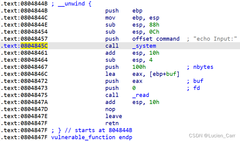 [BUUCTF] jarvisoj_level2_buuctf level2-CSDN博客