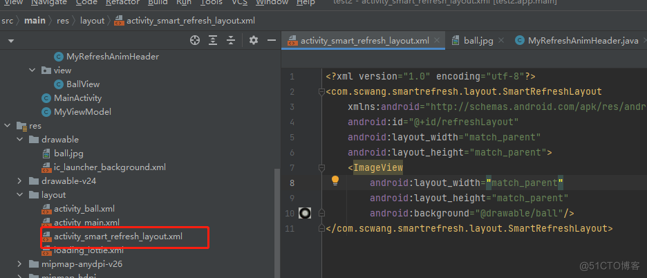 smartrefresh实现下拉刷新和加载更多-CSDN博客