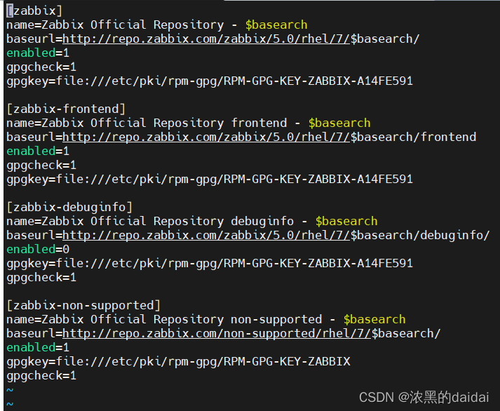 zabbix配置_zabbix yum源-CSDN博客