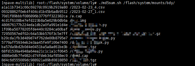 shell脚本-批量获取目录下所有文件的md5值、大小、inode值_shell md5-CSDN博客