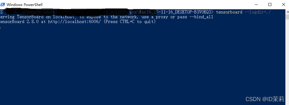 No Dashboards Are Active For The Current Data Set 解决tensorboard无法启动和显示问题 Csdn博客