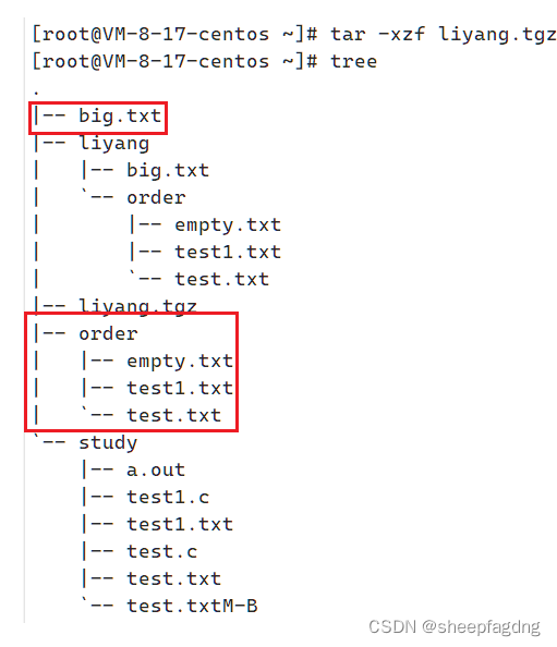 Linux指令|压缩文件|zip|tar_tar czf-CSDN博客