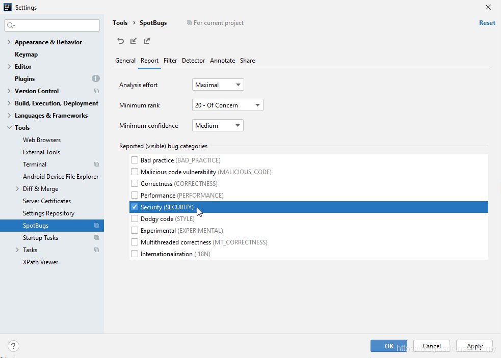 IDEA 使用 SpotBugs 找出你代码中的bug_spotbugs idea-CSDN博客