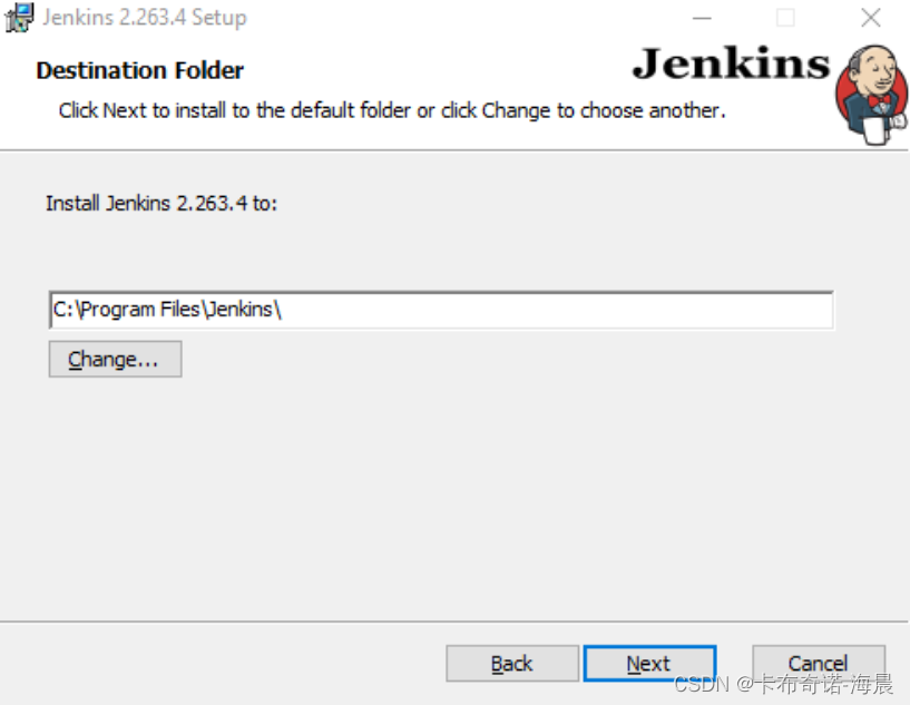 Windows 上安装 Jenkins_windows安装jenkins-CSDN博客