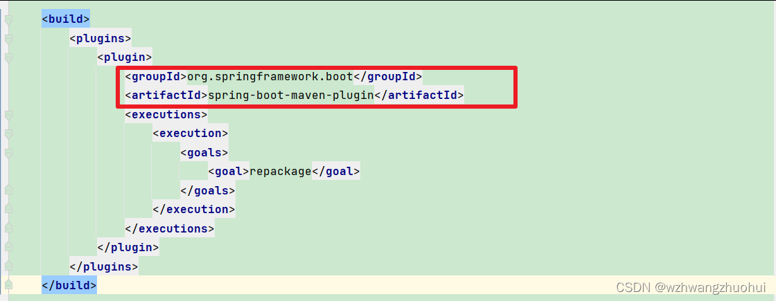 spring boot 以及 spring cloud项目，打包报错，解决。_unable to load the mojo 'repackage' in the plugin -CSDN博客