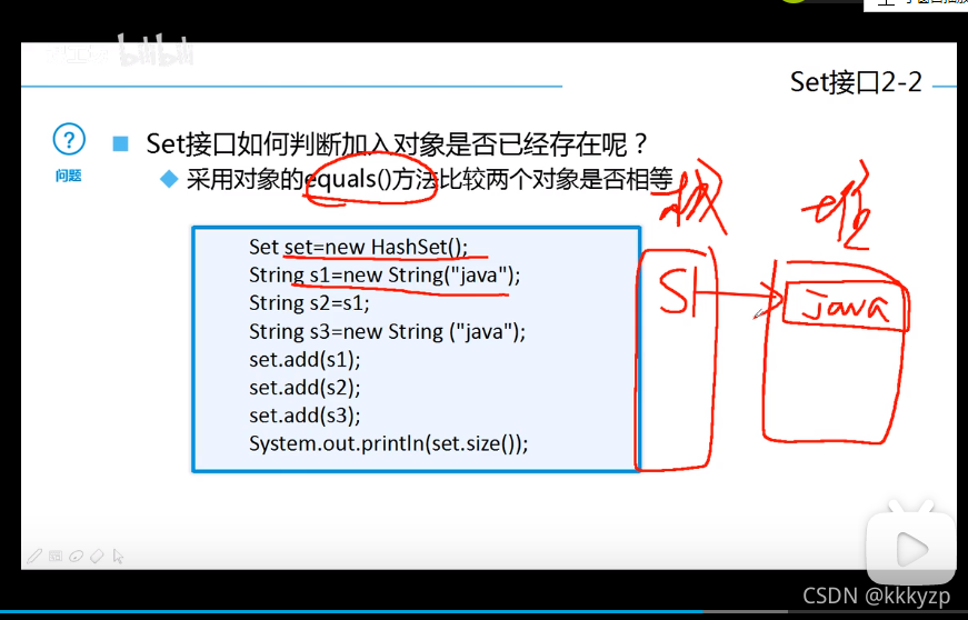 Set接口如何判断加入对象是否已存在？_java set判断存在-CSDN博客