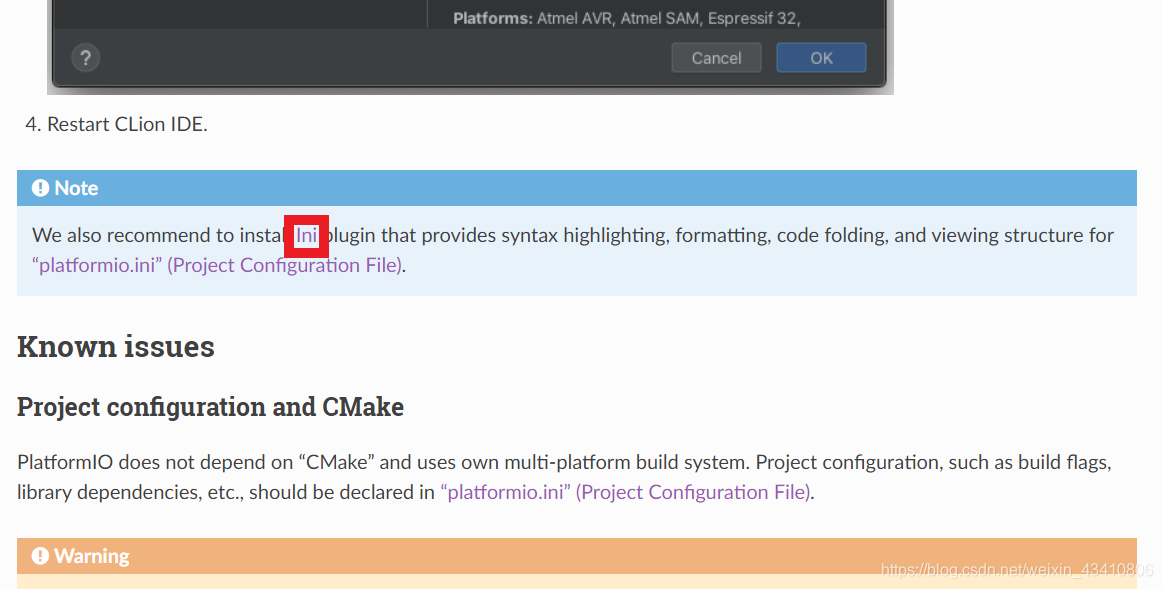 史上最全！完全小白也能用的 clion 上用platformIO 开发ESP32_platformio教程-CSDN博客