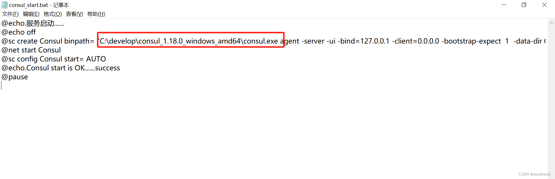 Consul 配置持久化_sc config consul start= auto-CSDN博客